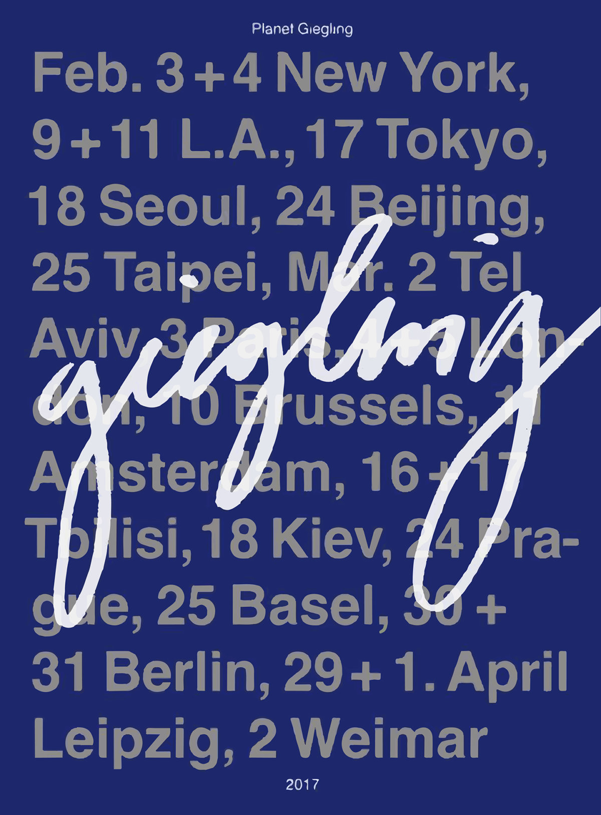 Planet Giegling in Concert - 濕地